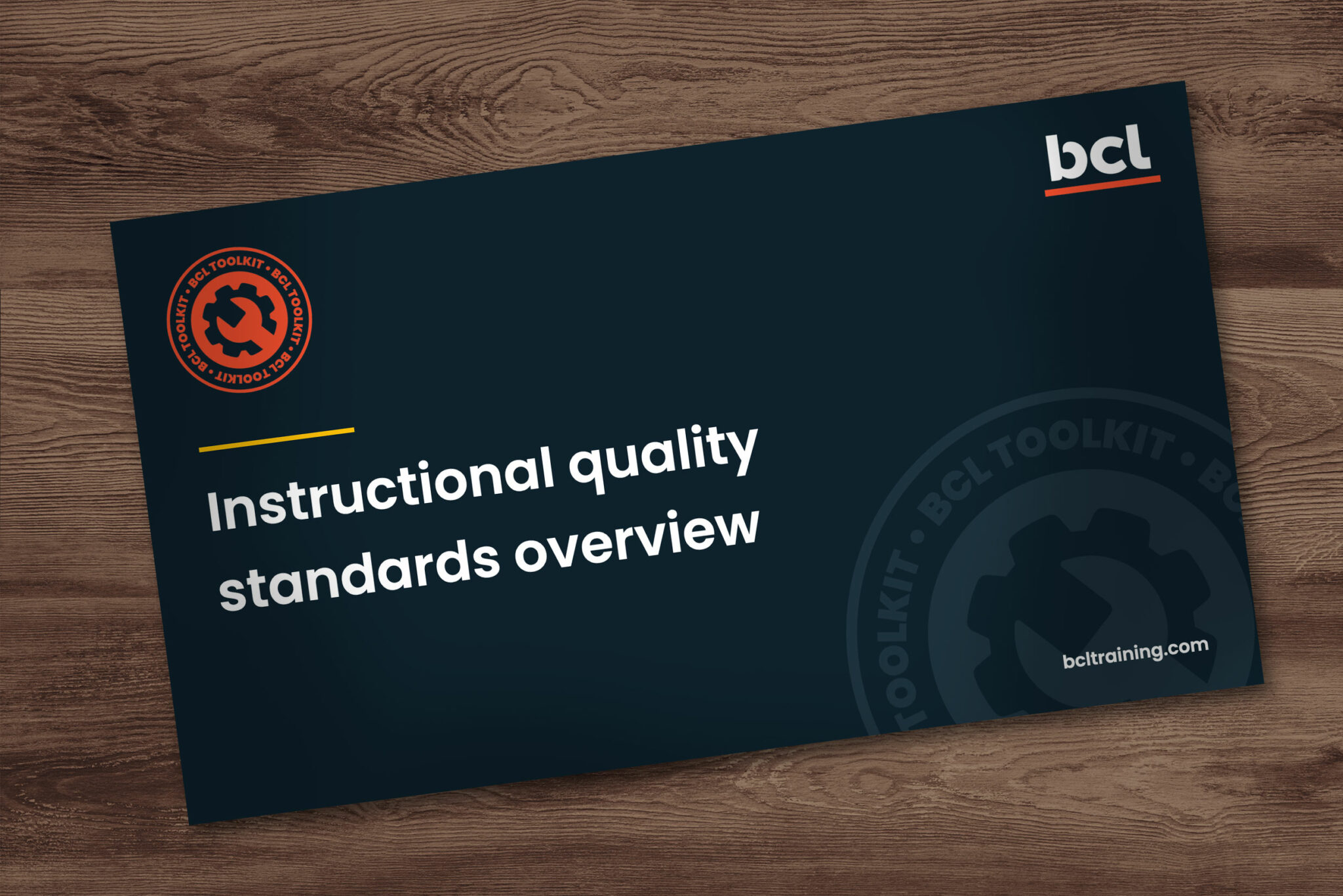 Learning standards toolkit - BCL