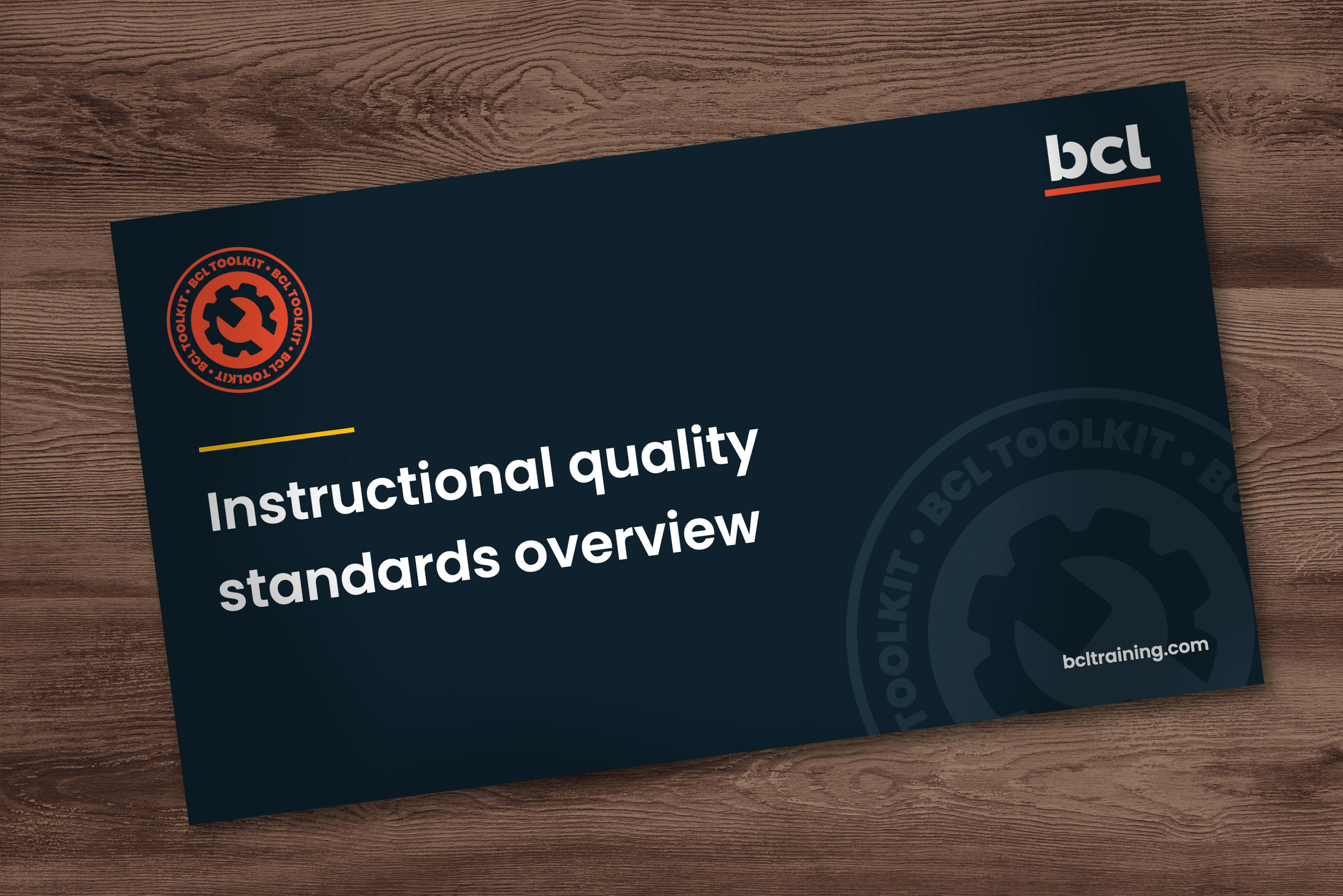 Learning standards toolkit - BCL